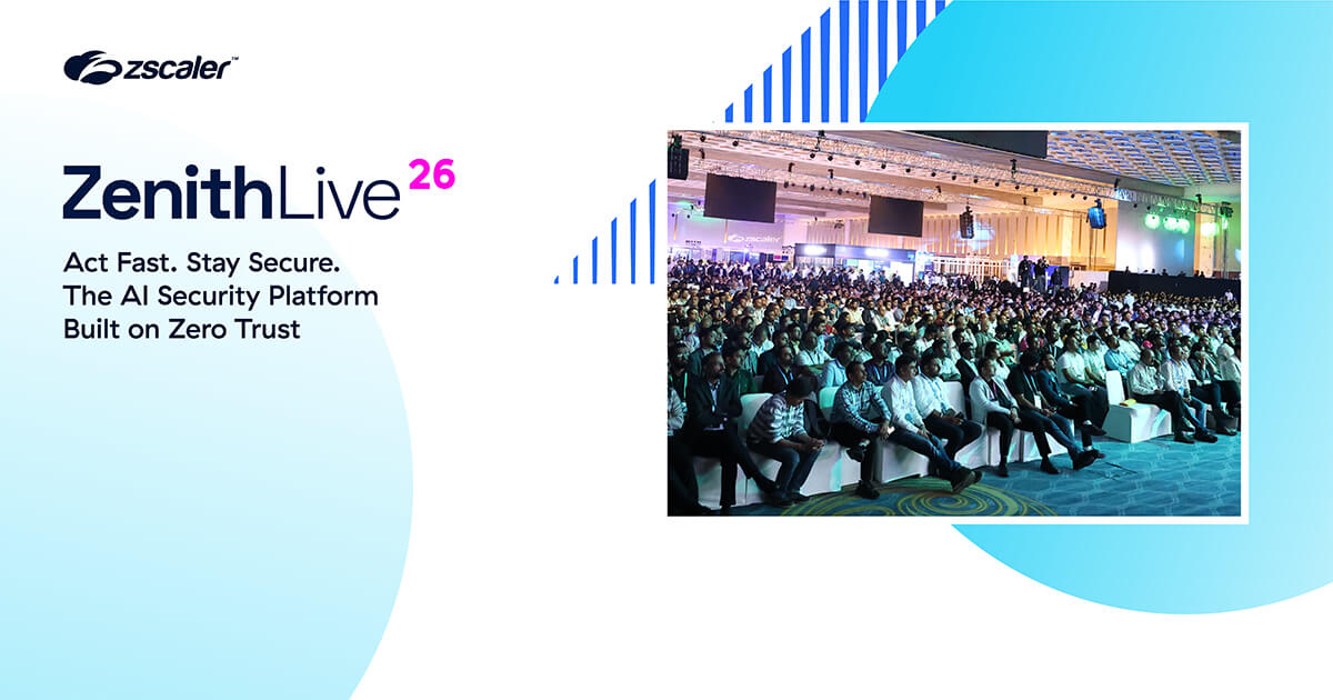 Zenith Live 2026 | AI Security & Zero Trust Conference in APJ